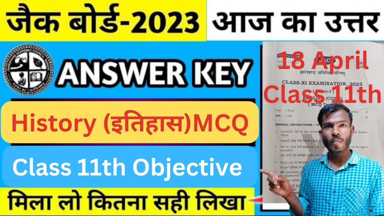 Answer Key History Class 11th JAC Board 2023 History Class 11th Answer Answer Key History Class 11th JAC Board 2023 History Class 11th Answer