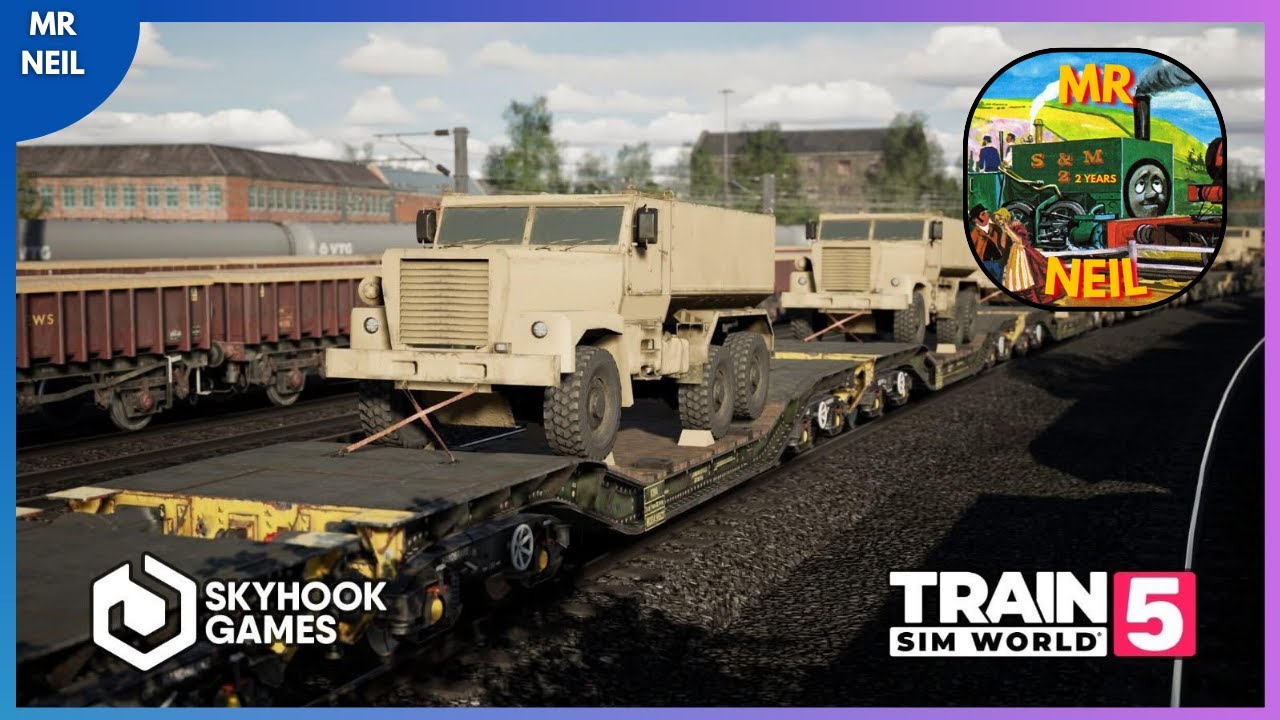 Cargo Line Vol 4. Military - Train Sim World 5 - YouTube