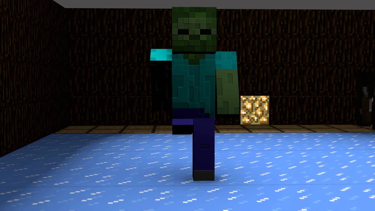 Zombie Goes Ice Skating - A Minecraft Animation - YouTube