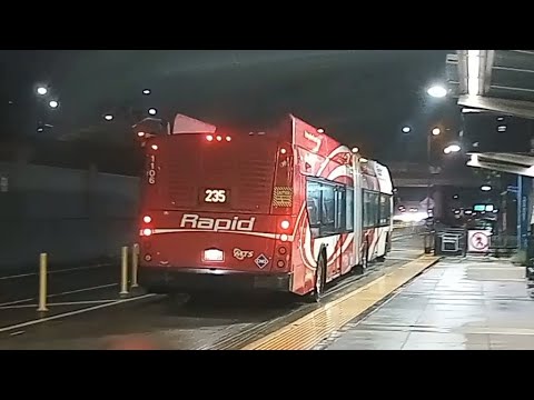 San Diego MTS New Flyer XN60 1106 - YouTube
