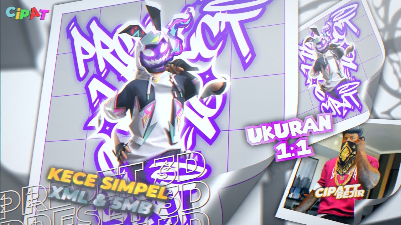 PRESET 3D FF SOLO UKURAN 1:1 SIMPEL KECE🤯🌿DJ OLD PAPEPAP PE PAP VIRAL TIKTOK😈🥶 - YouTube