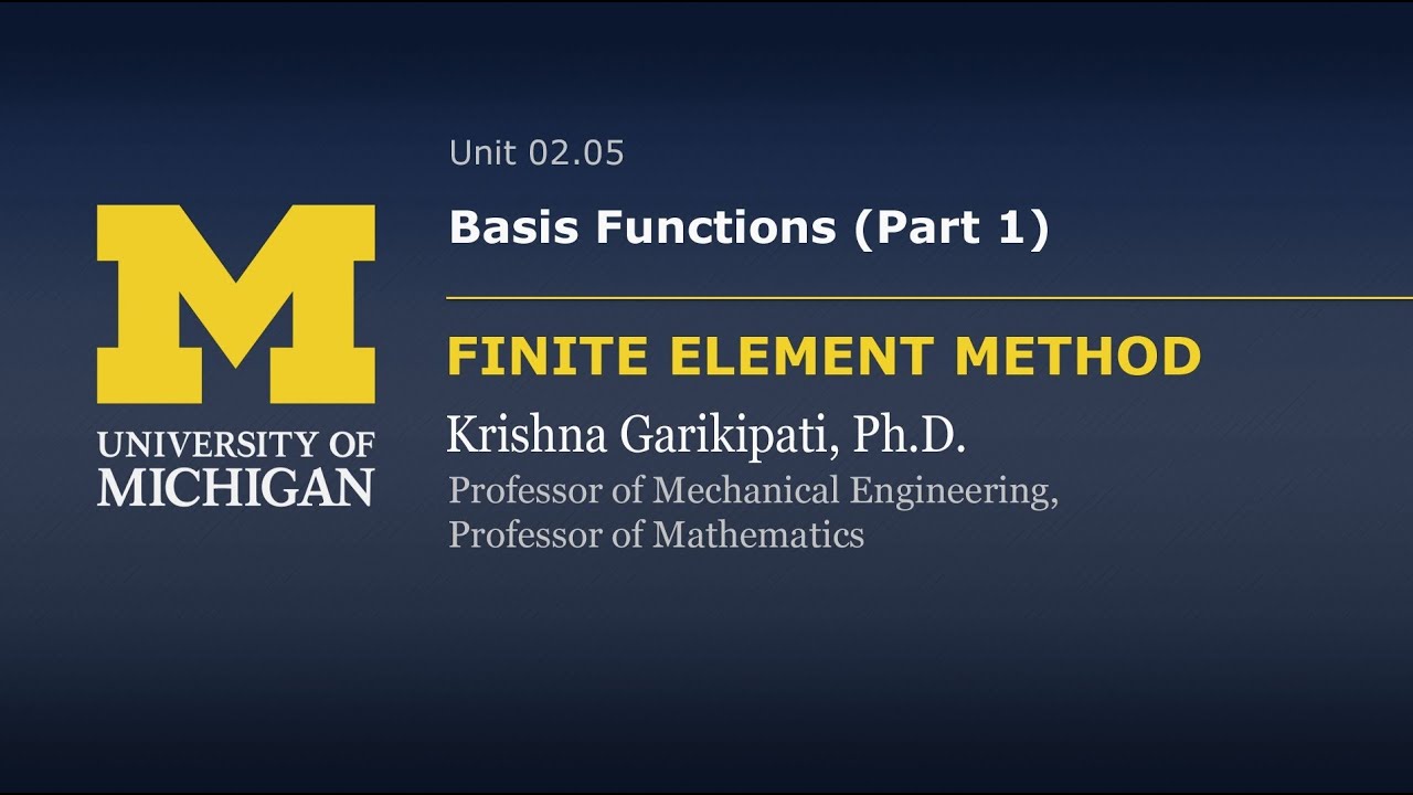02 05 Basis Functions Part 1 YouTube 02 05 Basis Functions Part 1 YouTube