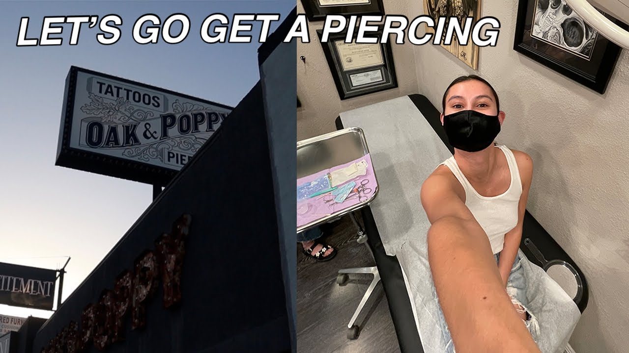 come get a piercing with me ft. Jaidan - YouTube
