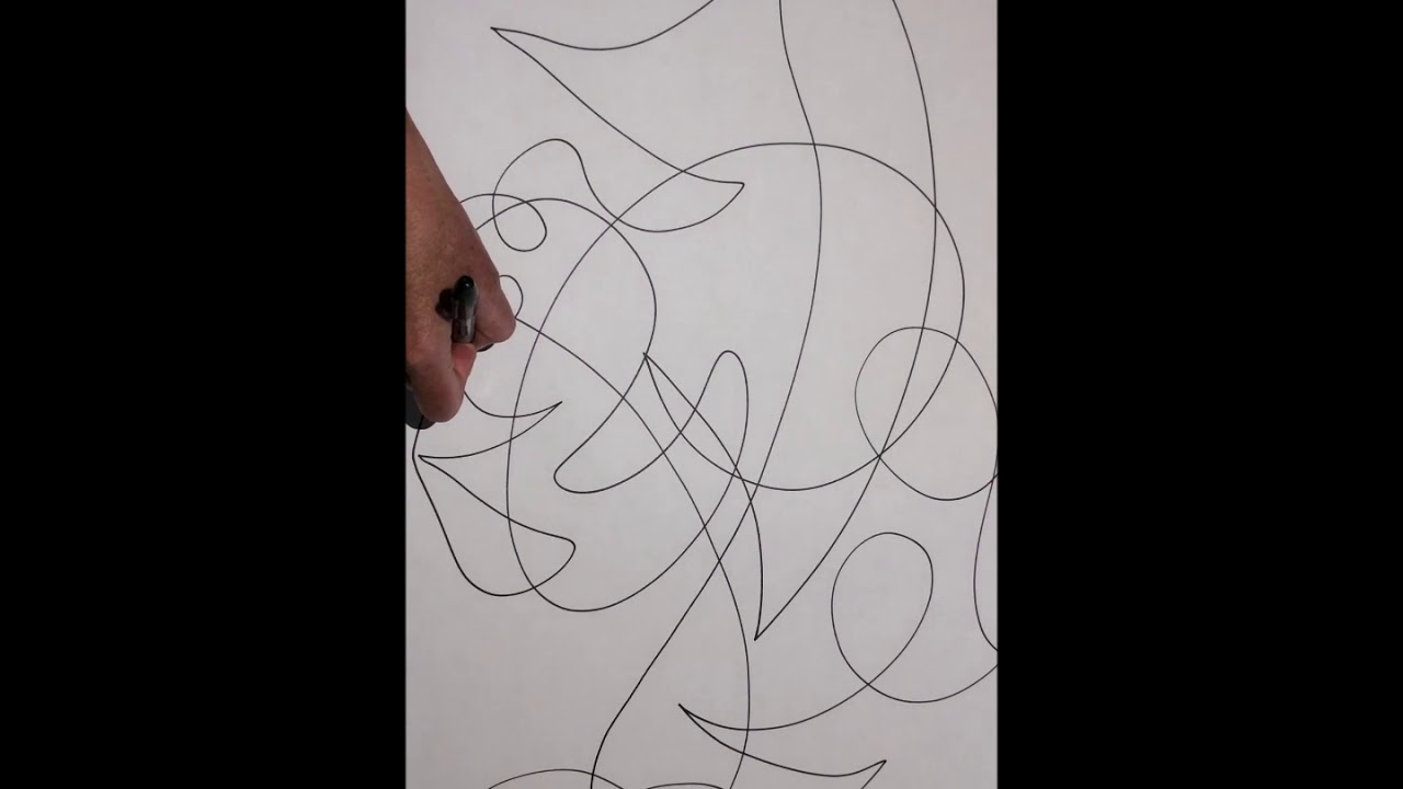Escalante Art Lesson #5- Scribble Drawing Game - YouTube