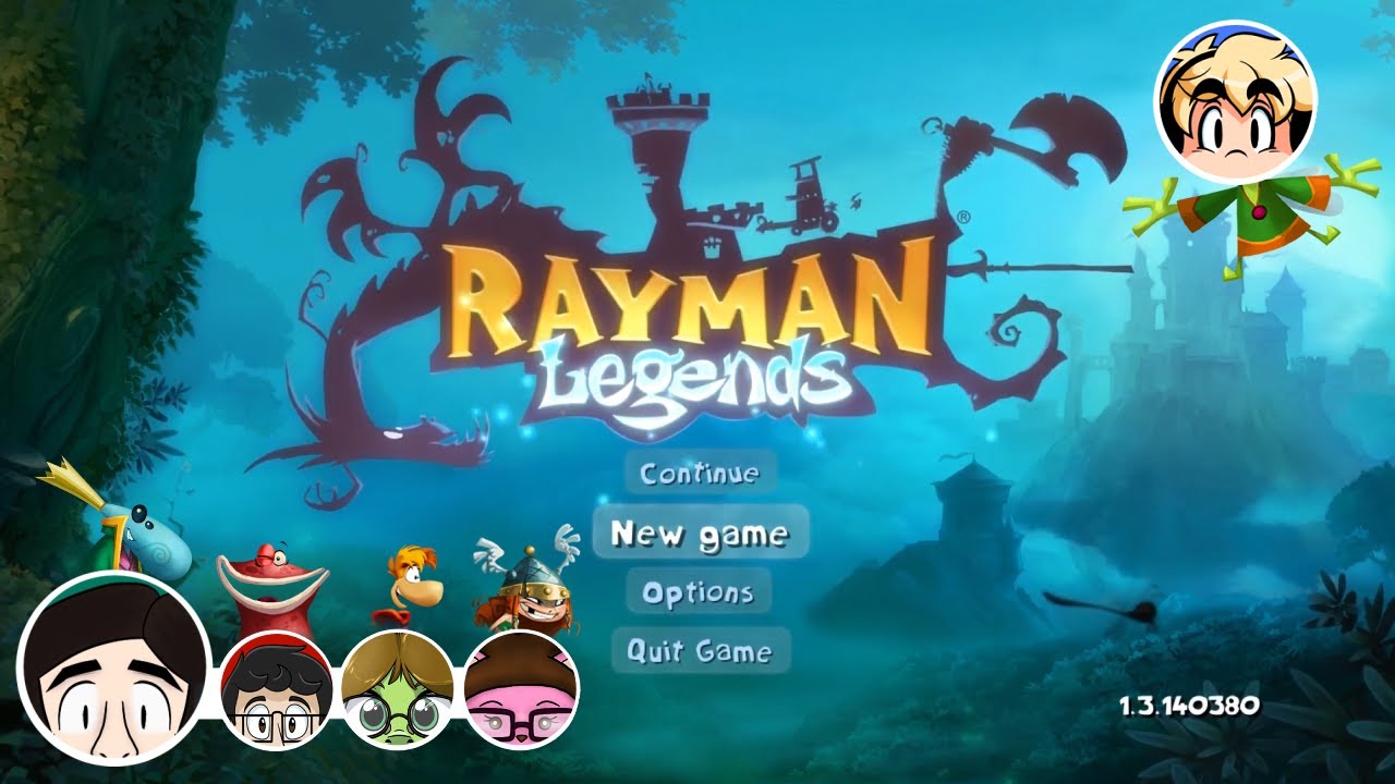 Logan & Friends' Rayman Legends Playthrough Pt. 1 | One Century of Ye ...
