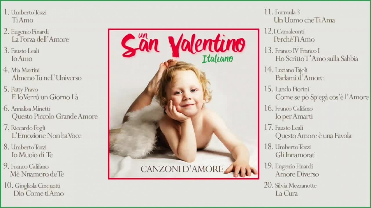 Un San Valentino Italiano (canzoni d'amore) | Italian love songs ...