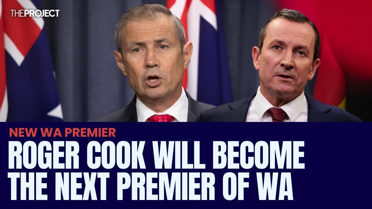 Roger Cook To Become New Premier Of Western Australia - YouTube