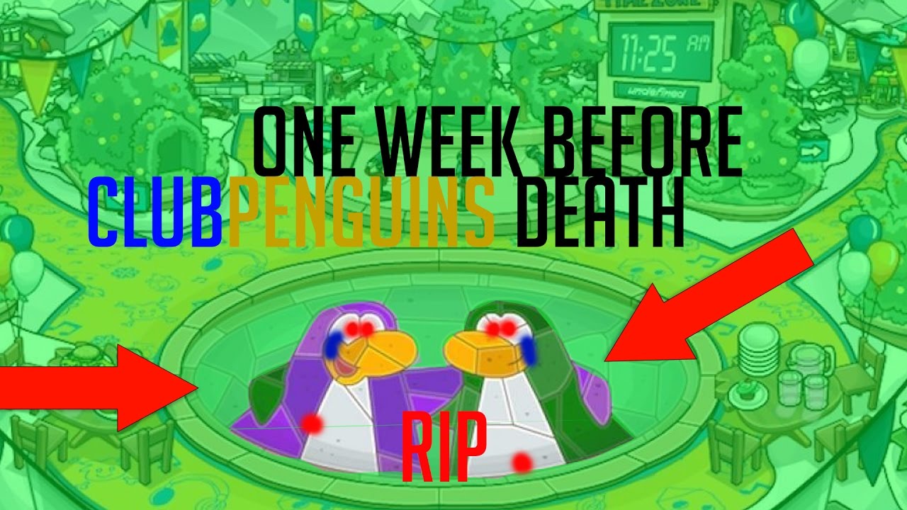 One Week Before Club Penguin's Death - YouTube