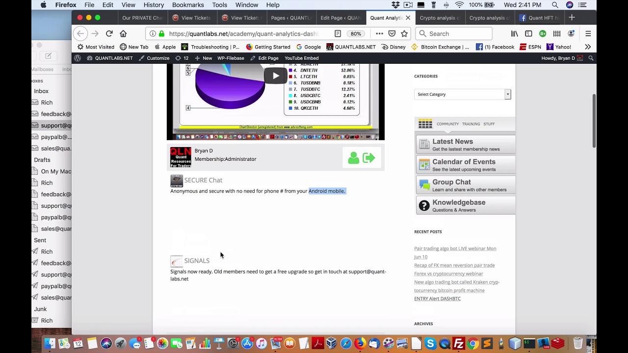 Updated tour of Quant Analytics Dashboard - YouTube