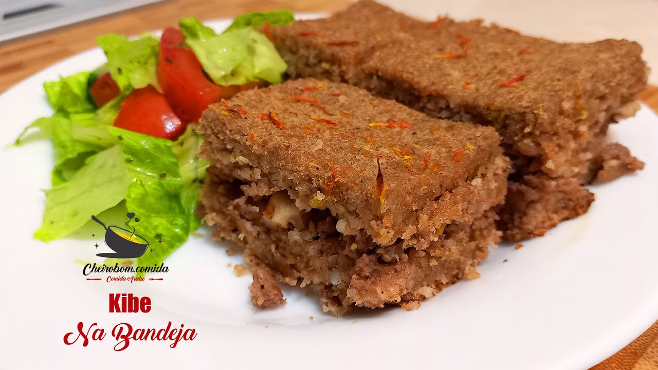 Kibe na bandeja | Receita Quibe na bandeja comida árabe | SUPER FÁCIL ...