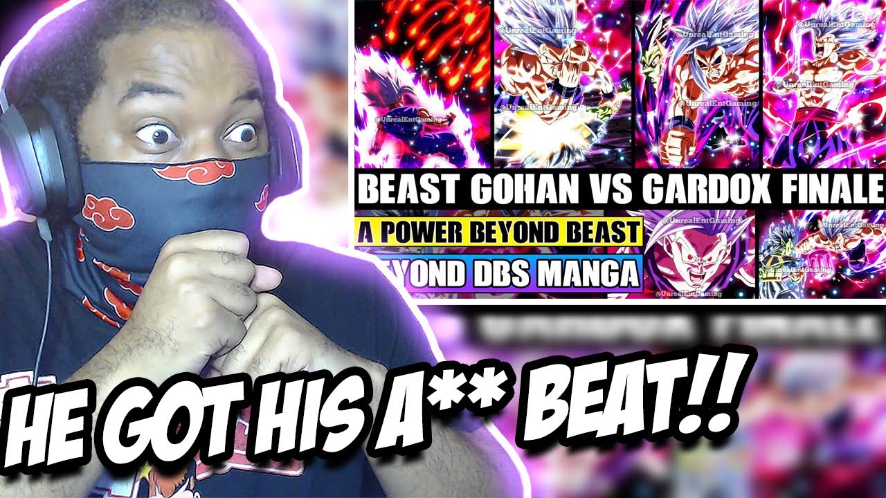 Beyond Dragon Ball Super God Of Destruction Gardox Vs Beast Gohan ...
