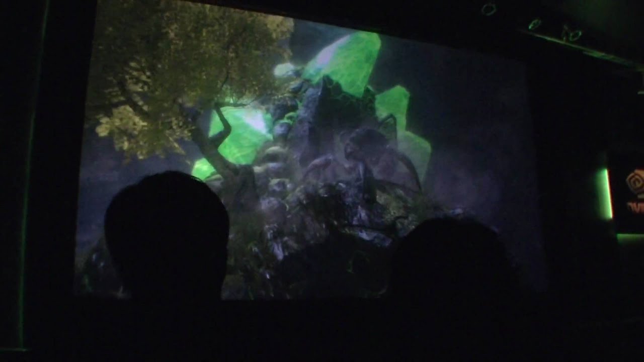 NVidia DX11 Tessellation Demo @ Computex 2010 - YouTube