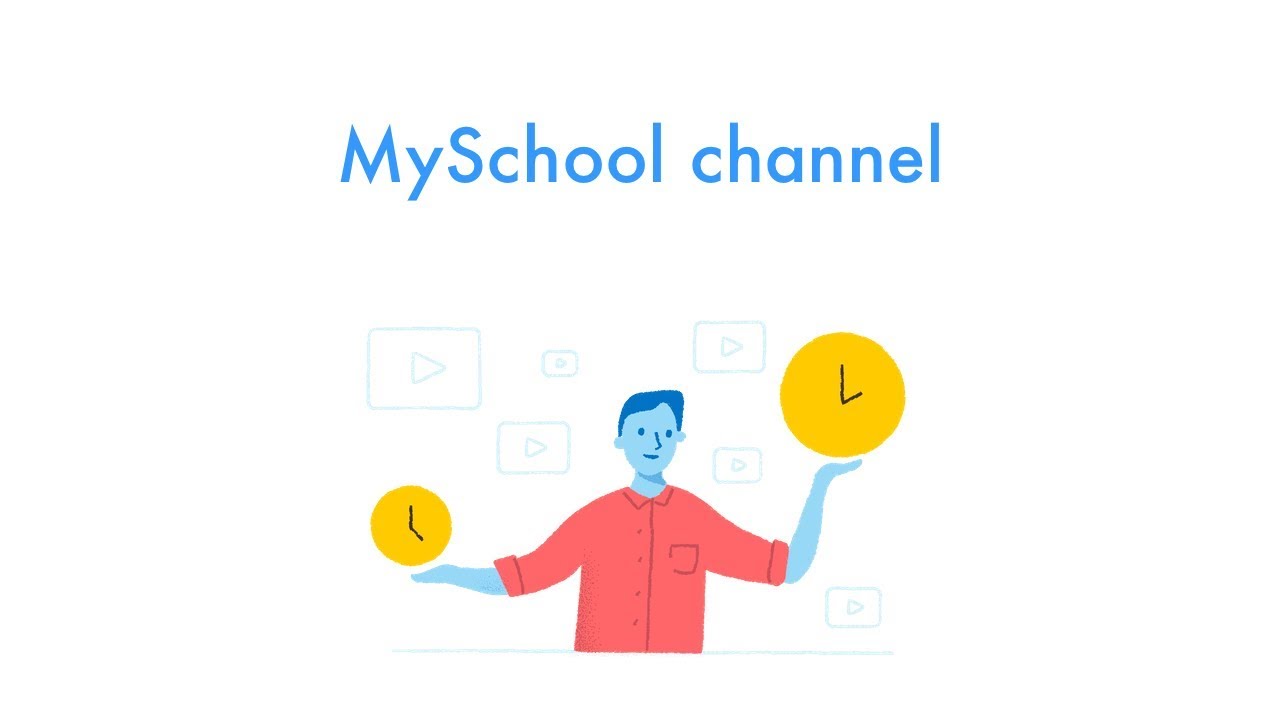 How do I use the My School channel - YouTube