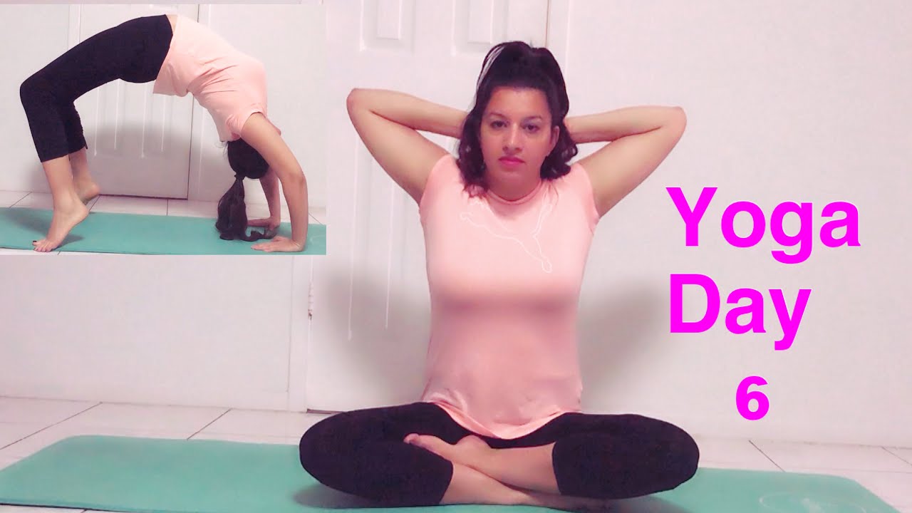 Yoga🧘‍♀️ Day 6 with Me My Weekdays Routine - YouTube