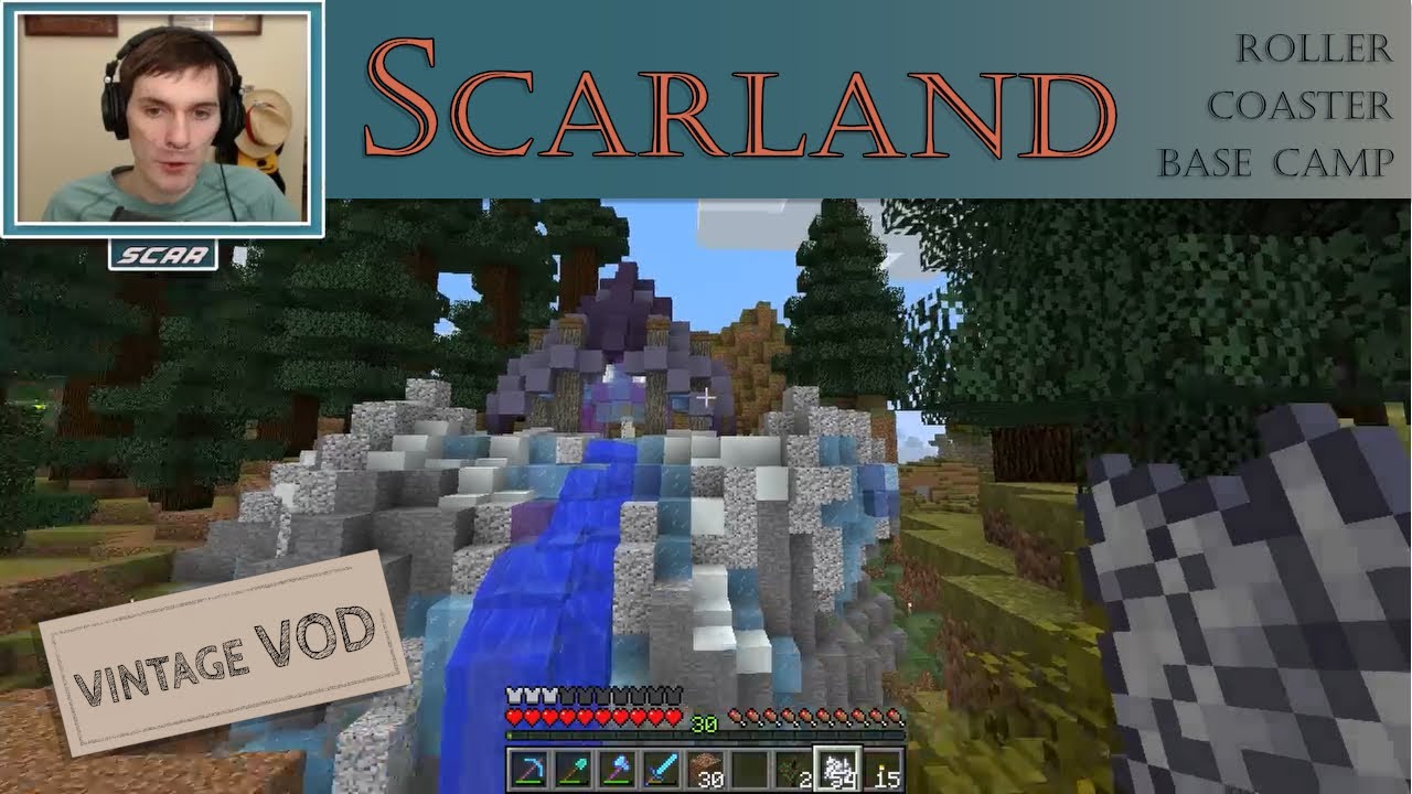 Terraforming at the Snowman Tent! - GoodTimesWithScar Scarland VOD ...