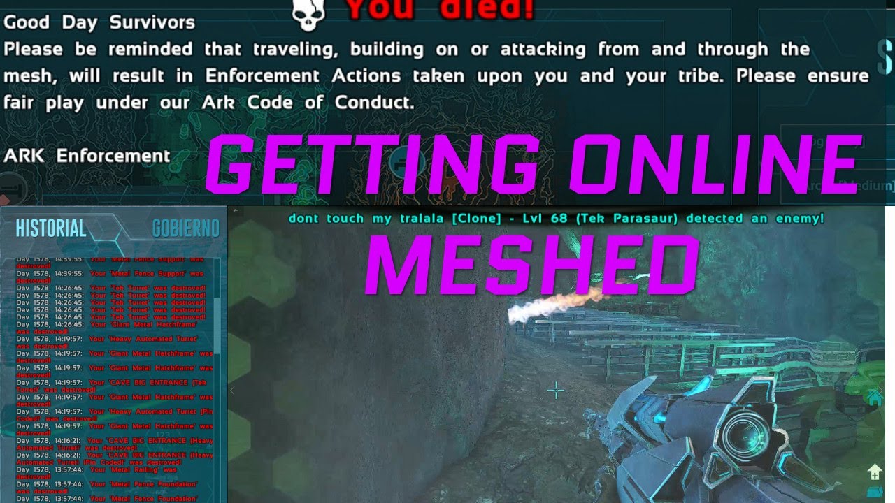 Ark Meshing Evolved Official Genesis Smalltribes Pvp - YouTube