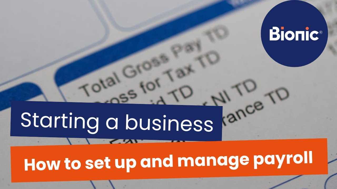 How to set up and manage payroll at your small business 💷 - YouTube
