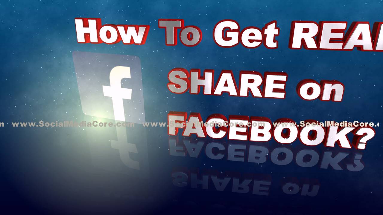 How To Get More Shares On Your Facebook Posts | How to Get Unlimited ...