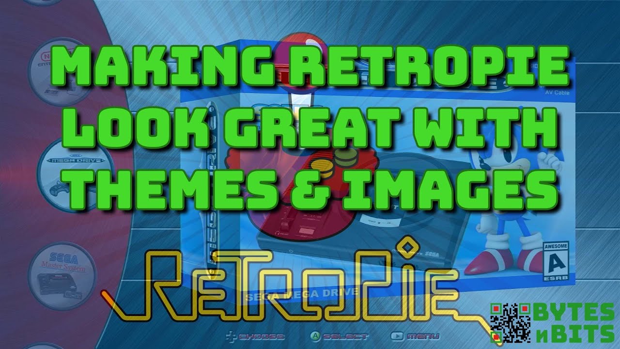 Making Retropie look great with themes and images - YouTube