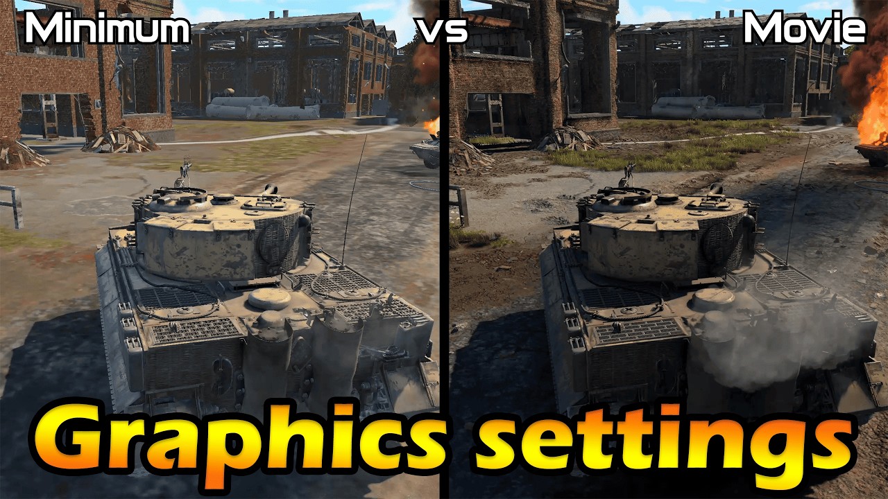 War Thunder Graphics Comparison: Every Preset Tested! - YouTube
