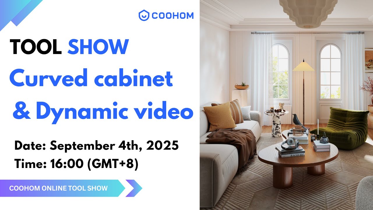 Curved cabinet & dynamic video - YouTube