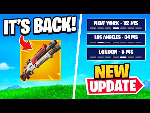 Fortnite Adds New Servers? | Last Update Before Globals