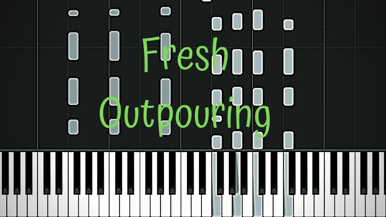 Fresh Outpouring - Jesus Culture [Piano Cover/Tutorial] - YouTube