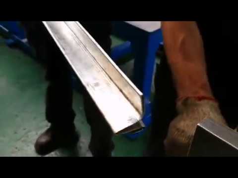 Standing S Cleat Forming Machine - YouTube