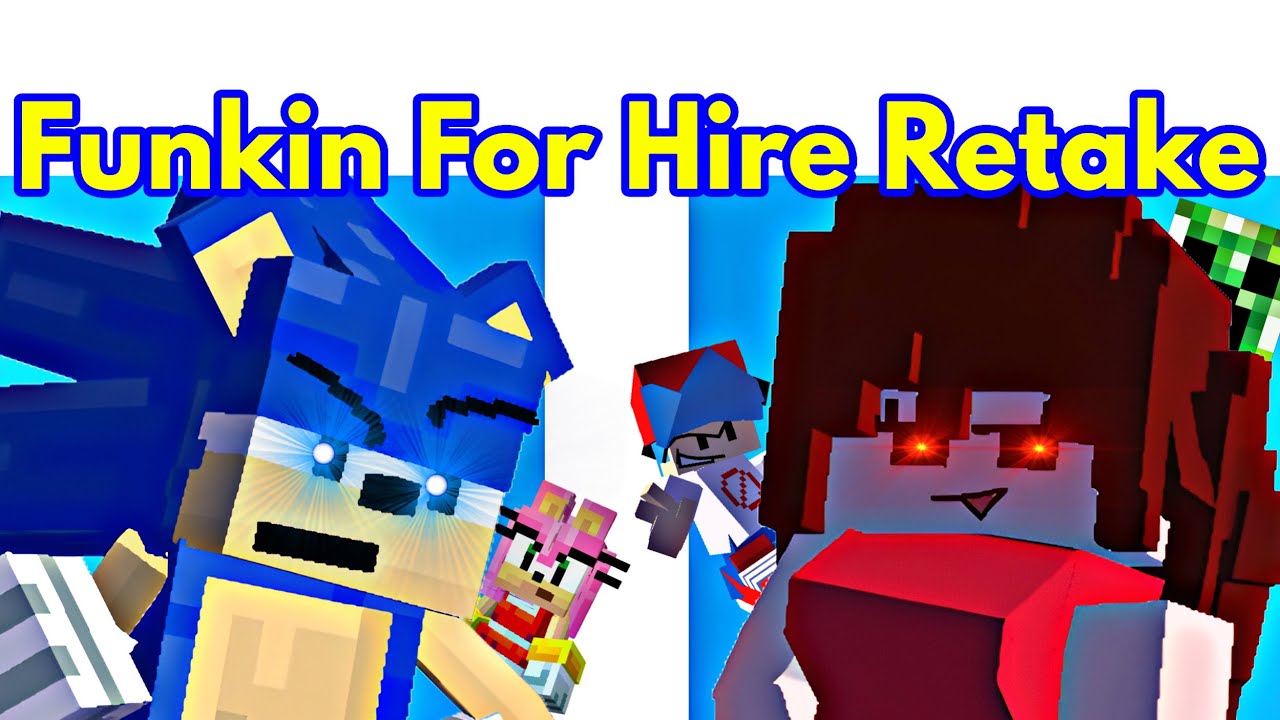 Friday Night Funkin' VS Funkin For Hire Retake / Sonic (FNF Mod/Hard ...