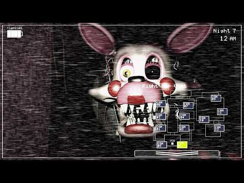 Mangle FNaF in Real Time Voice Lines Animated