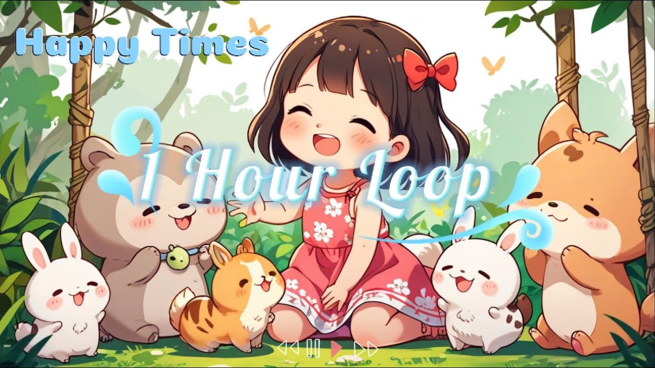 [Free BGM] Happy Times | 1 Hour Loop | Cheerful, Lively, Relaxing, Cute ...