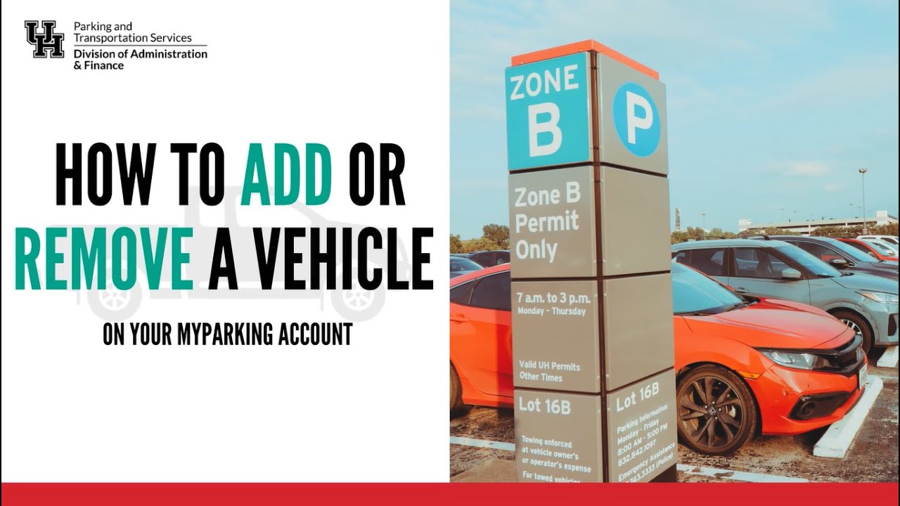 How To Add or Remove a Vehicle - YouTube