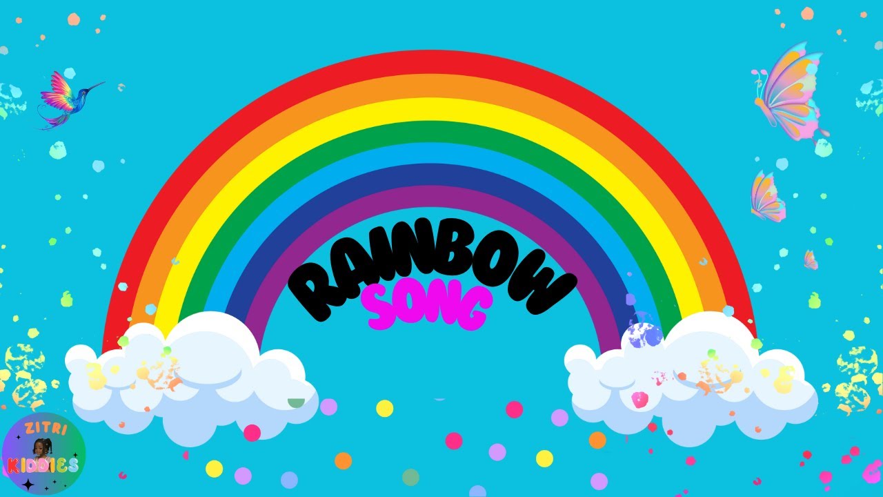 RAINBOW COLOR SONG FOR KIDS| Learn about colors: sing-along song for ...