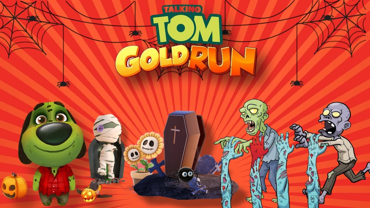 Talking Tom Gold Run - Zombie Ben - Gameplay, Android & IOS ...
