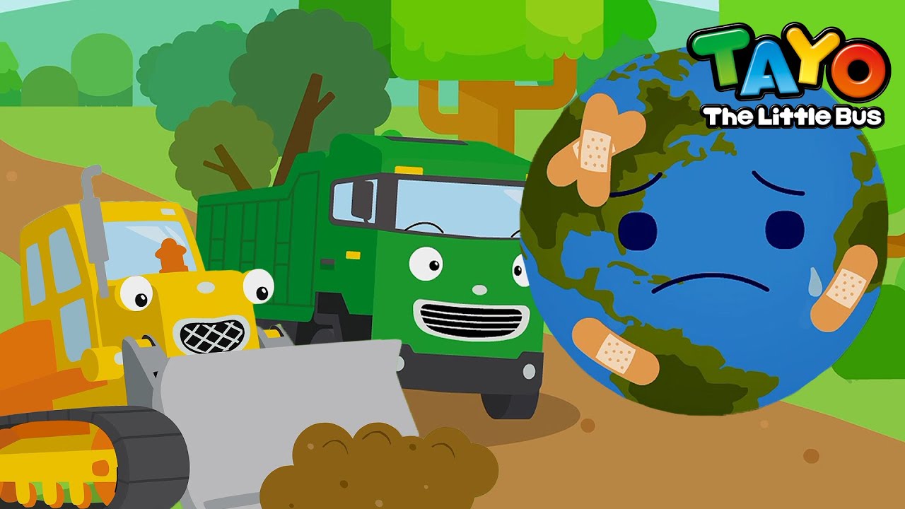 Tayo Healthy Habit songs for Kids l Traffic Song l Color Song l Shape ...