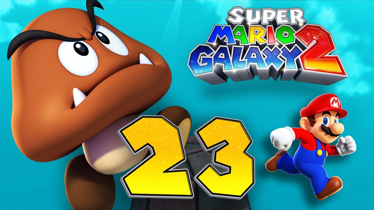 Super Mario Galaxy 2 (4K 60FPS 100%) - World 4 - Part 23: Supermassive ...