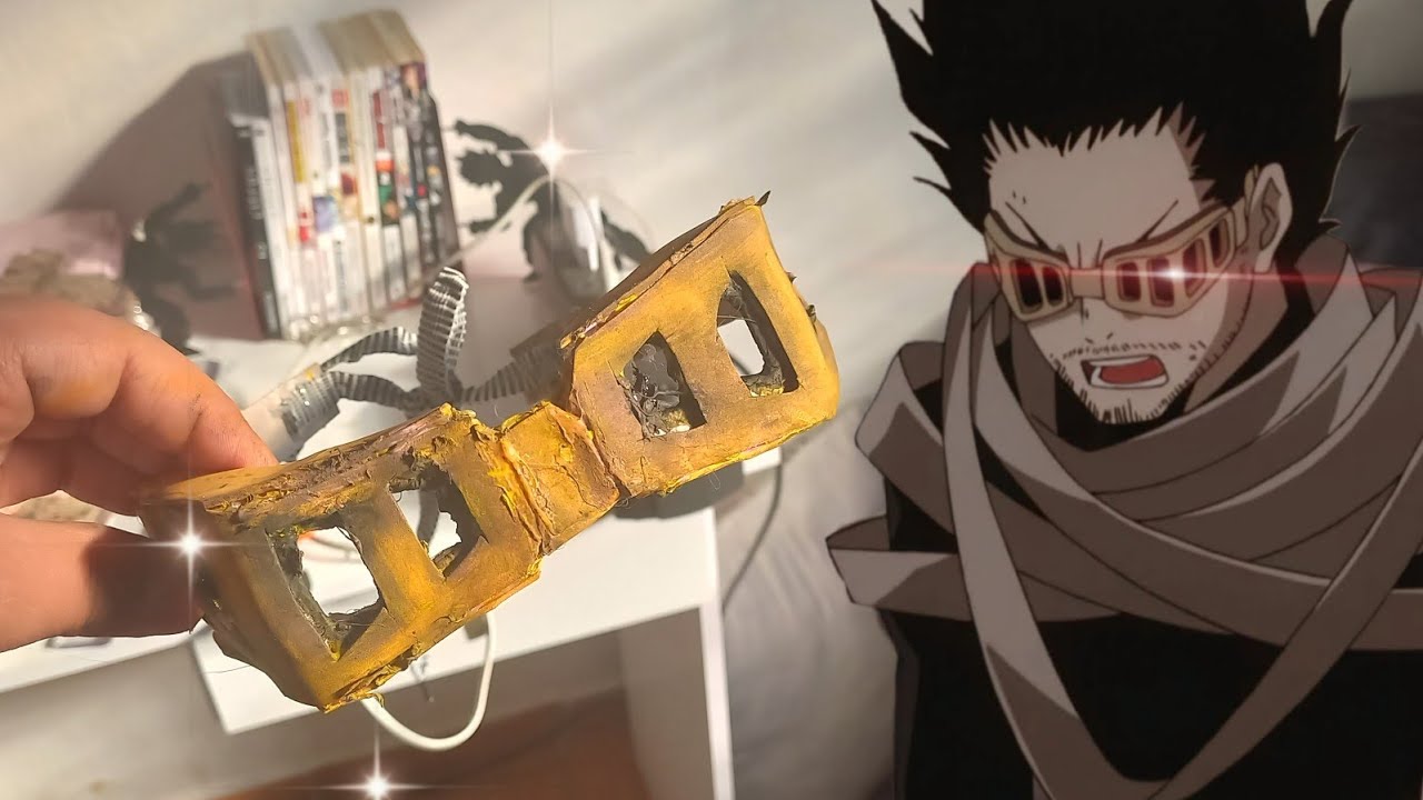 [DIY]Óculos Aizawa [tutorial]/ My hero academia - YouTube