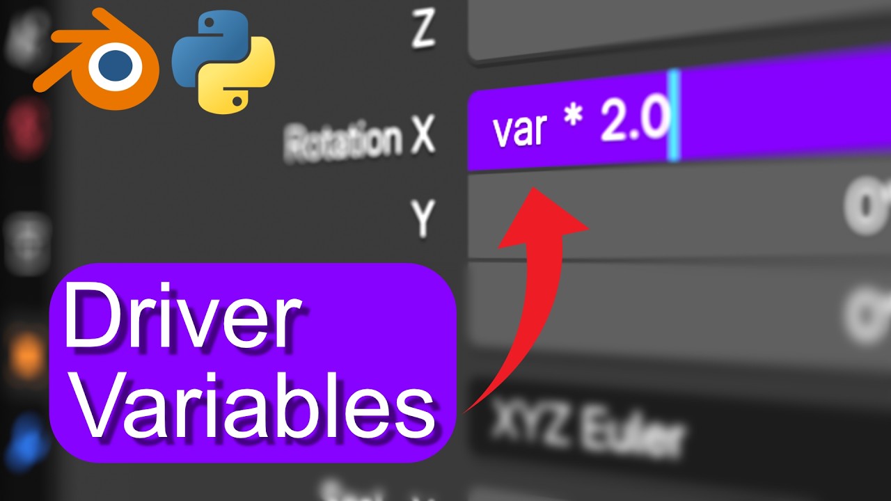 Easily Create Driver Variables with Blender Python - YouTube