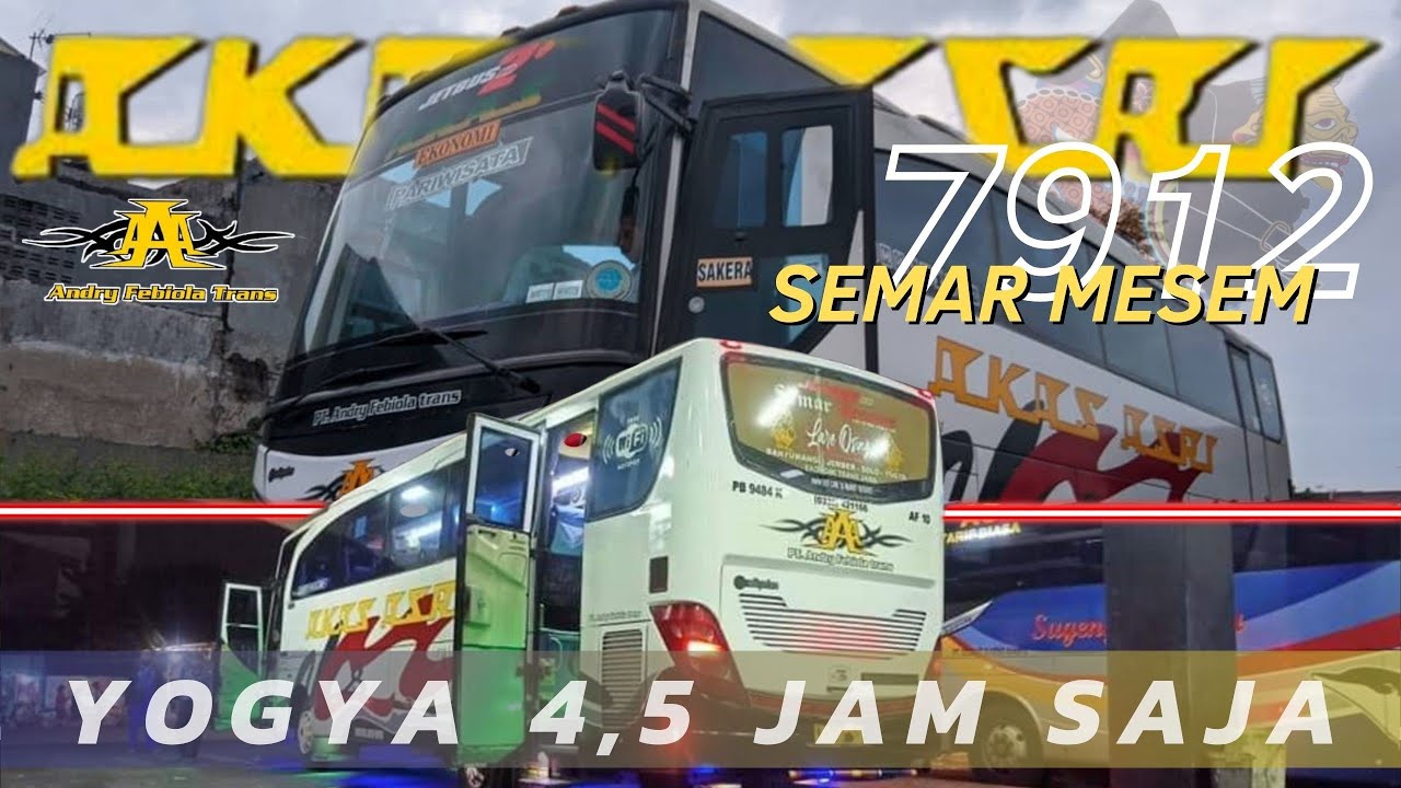 AKAS ASRI AAA Pasuruan - Jogja | #Bus Cepat Murah Nyaman - YouTube