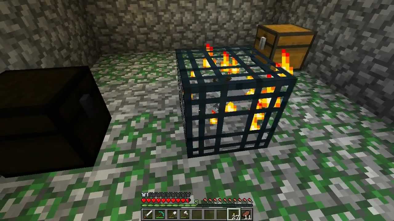 Minecraft | Let's Play | Episode 2 - Skeleton XP Grinder & Armor | 1.2. ...