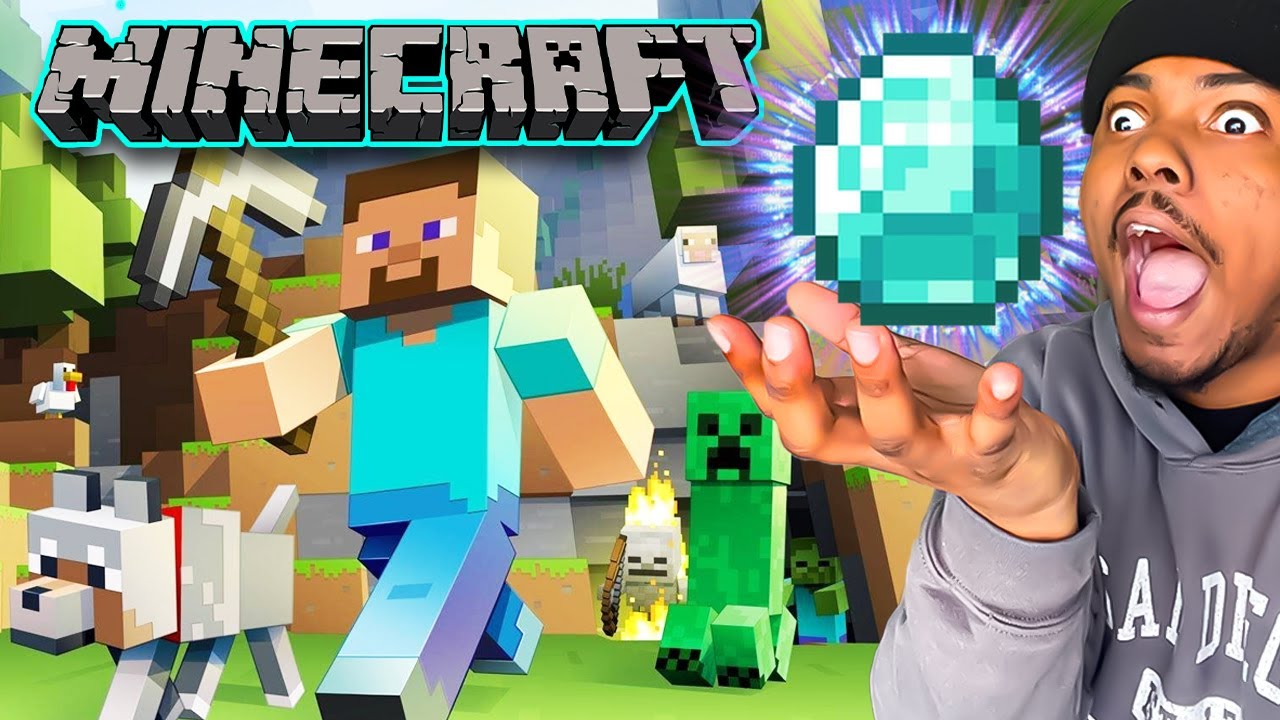 My FIRST Minecraft Stream EVER! - YouTube