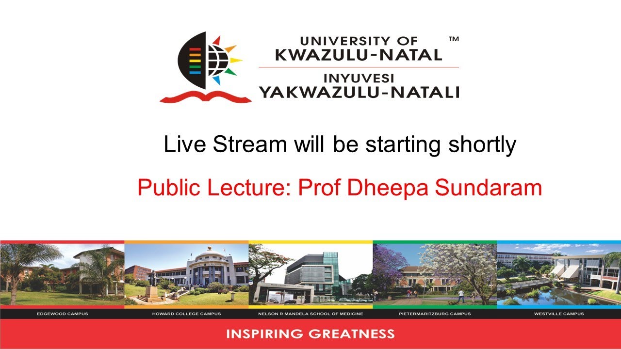 Public Lecture: Prof Dheepa Sundaram - YouTube
