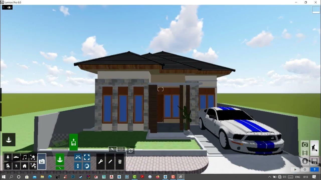 TUTORIAL LUMION PEMULA, PART 1. CARA IMPORT GAMBAR SKETCHUP KE LUMION / IMPORT MODELING AT ...