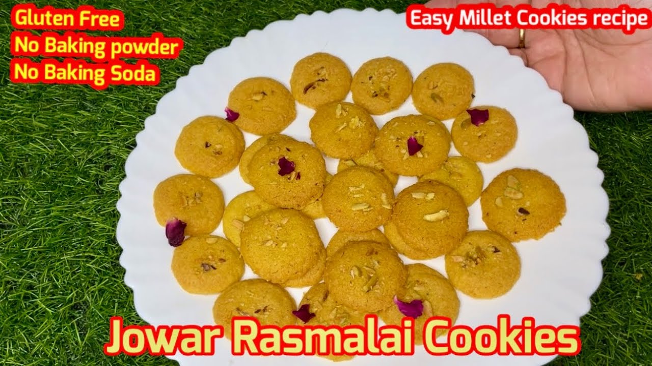 Jowar Cookies recipe | millet cookies recipe for kids | gluten free ...