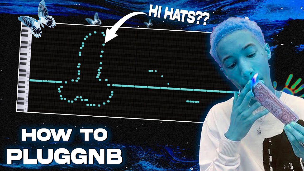 HOW TO MAKE BEAUTIFUL PLUGGNB BEATS (fl studio tutorial) - YouTube