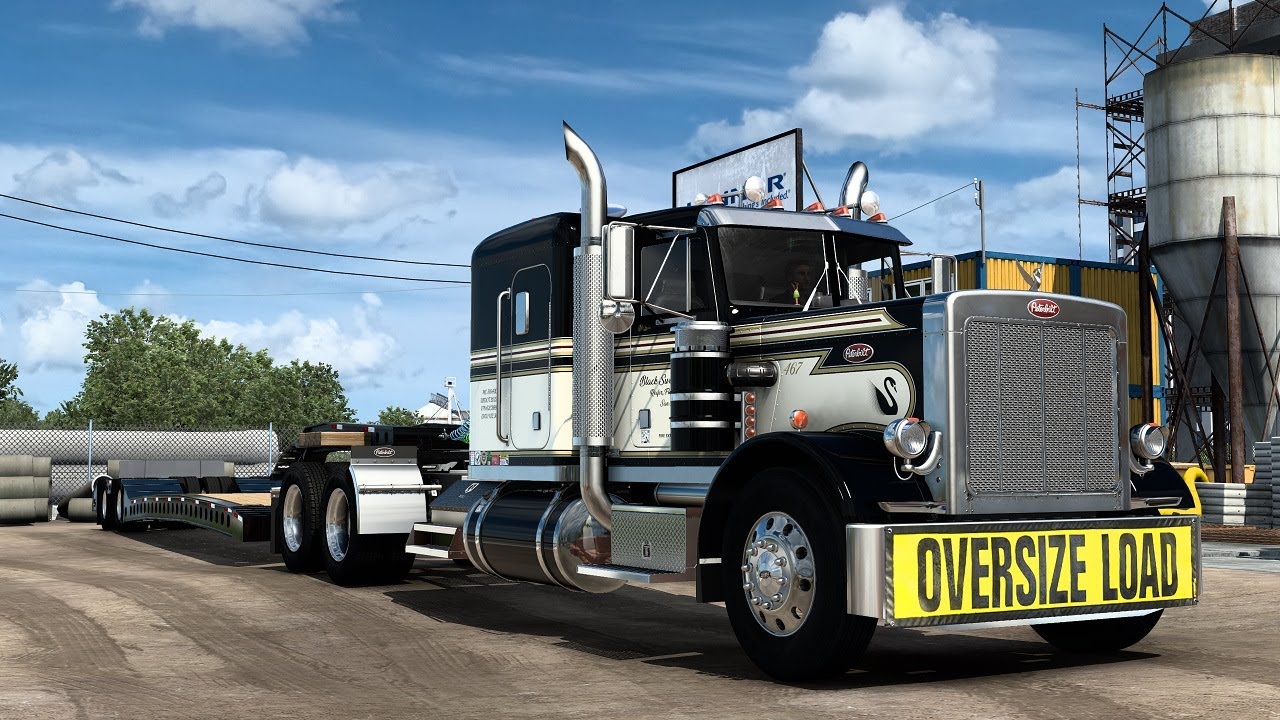 ATS Black Swan FLX 359 Yuma to Carlsbad pulling Pinga's Cozad 44t 16 ...