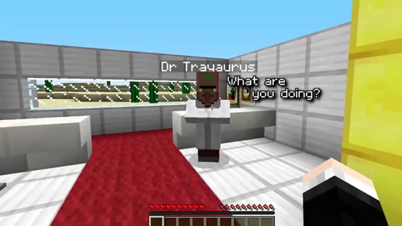 Minecraft 5 SECRETS ABOUT DR TRAYAURUS!! - YouTube