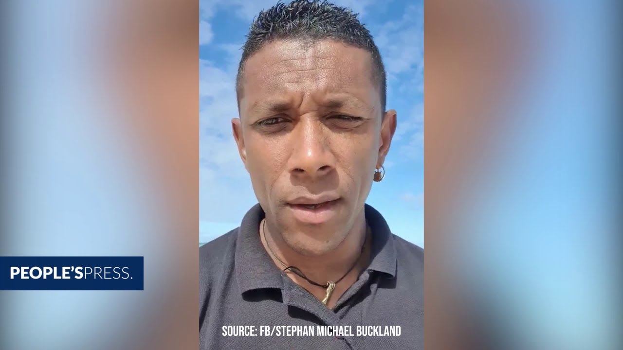 Stéphan Buckland: Un message au Premier ministre - YouTube