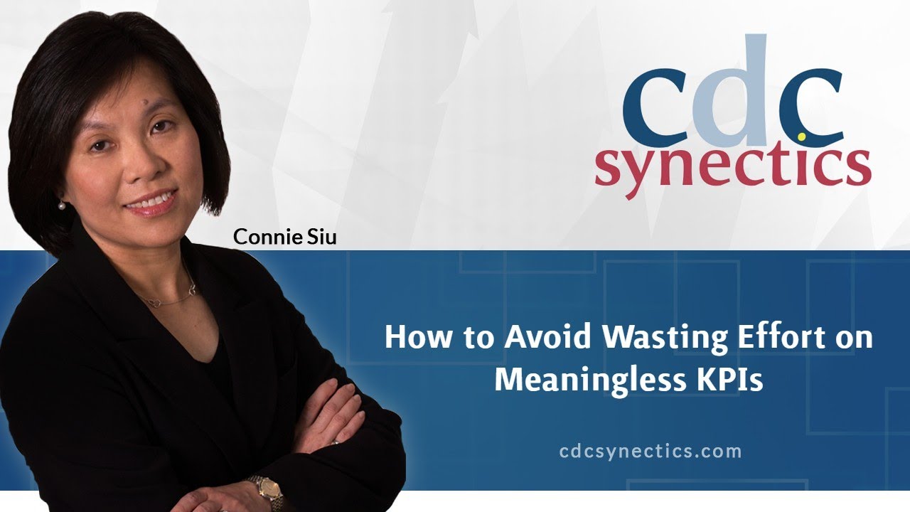How to Avoid Wasting Effort on Meaningless KPIs - YouTube