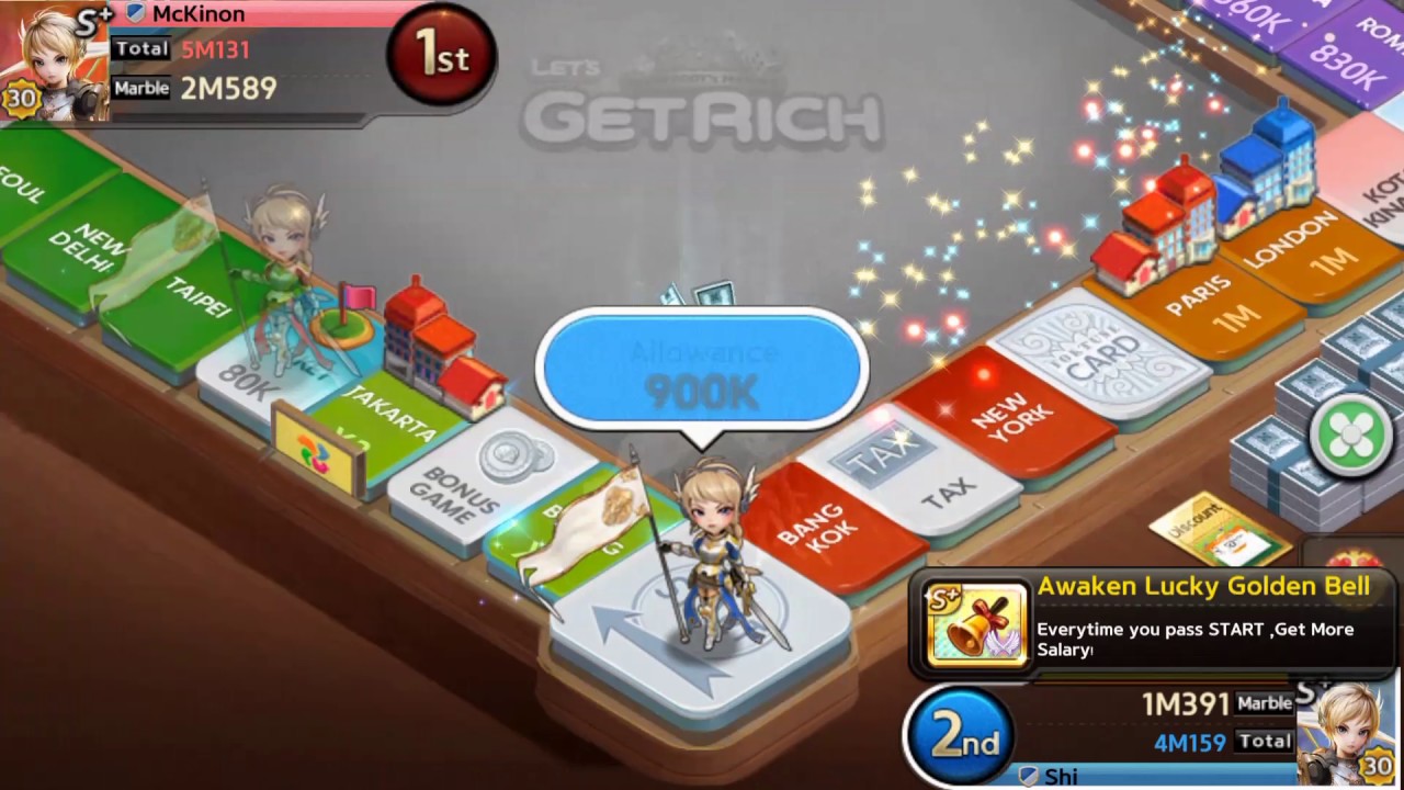 Line Get Rich gameplay - YouTube